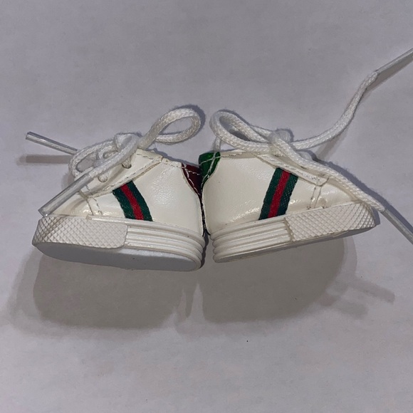 Labubu | Toys | Labubu Shoes Labubu Sneakers White Green Red | Poshmark